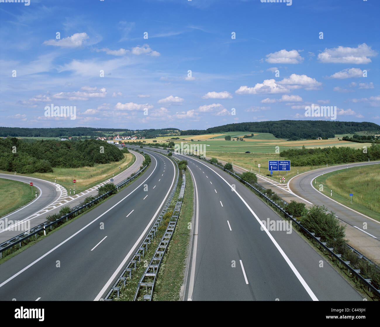 Europe highway hi-res stock photography and images - Alamy