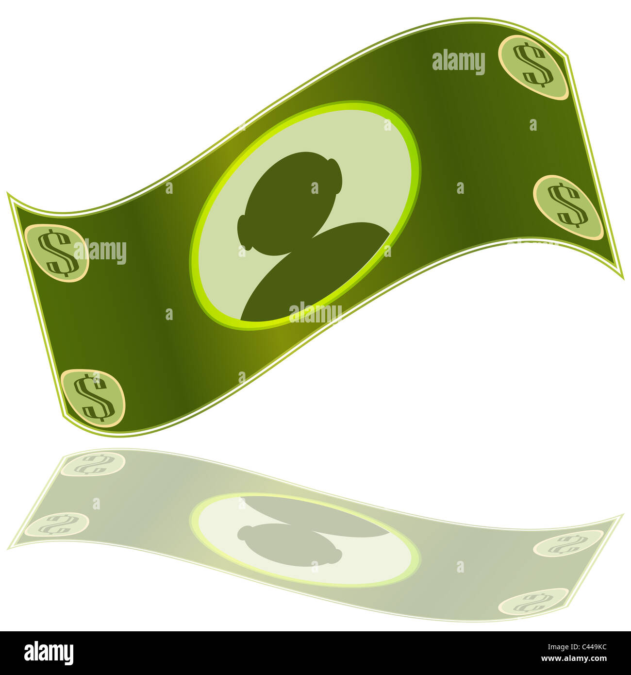 An image of a dollar sign money bill Stock Photo - Alamy