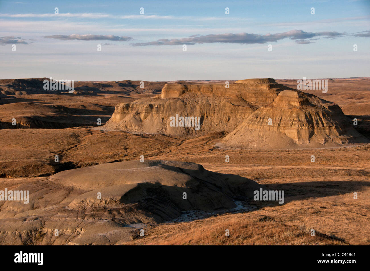 Badlands, east block, Grasslands National Park, Southern Sasketchewan ...