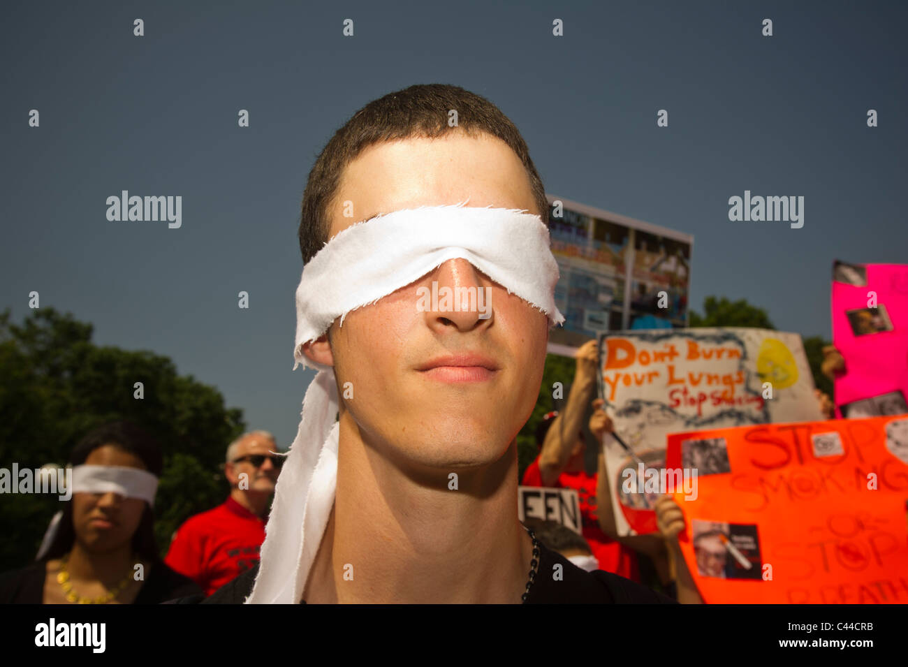 American anti smoking posters hi-res stock photography and images - Alamy