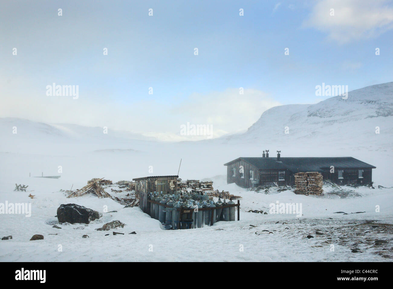 Image of Swedish Arctic mountains Stock Photo - Alamy