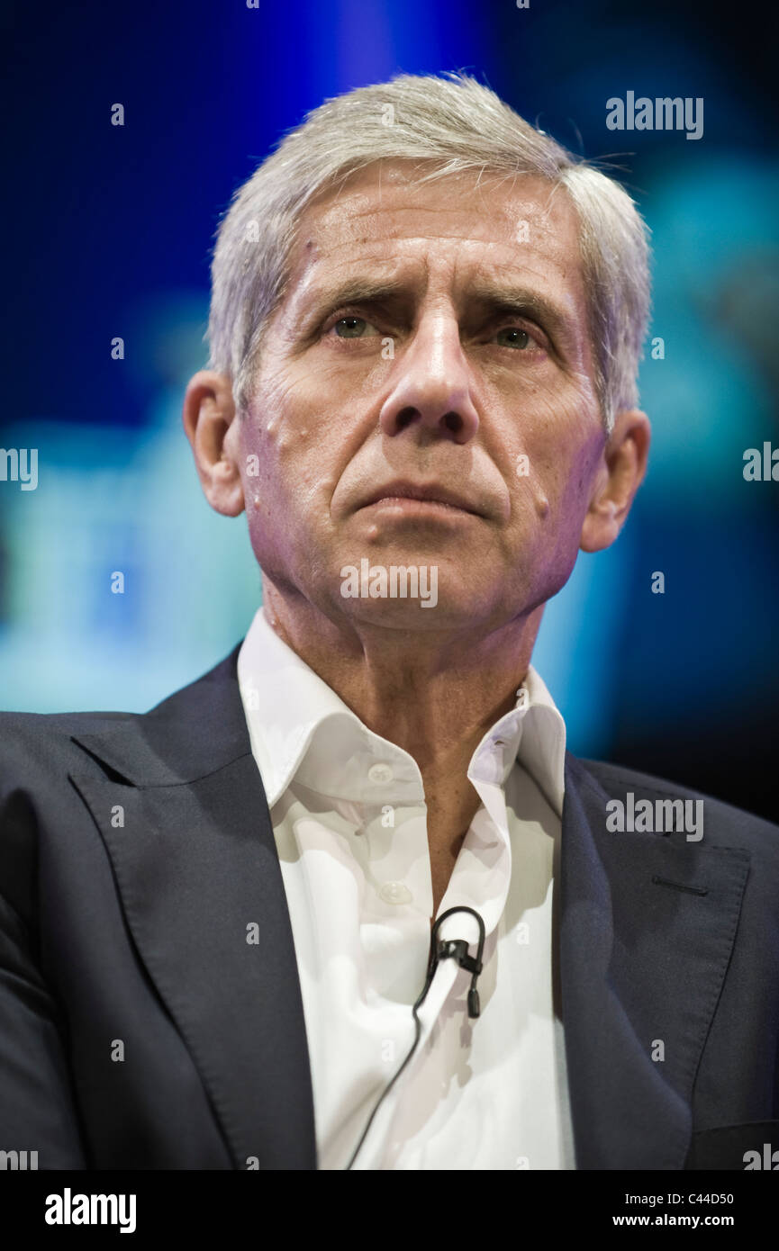 Sir Stuart Rose former Chairman of Marks & Spencer pictured at Hay ...