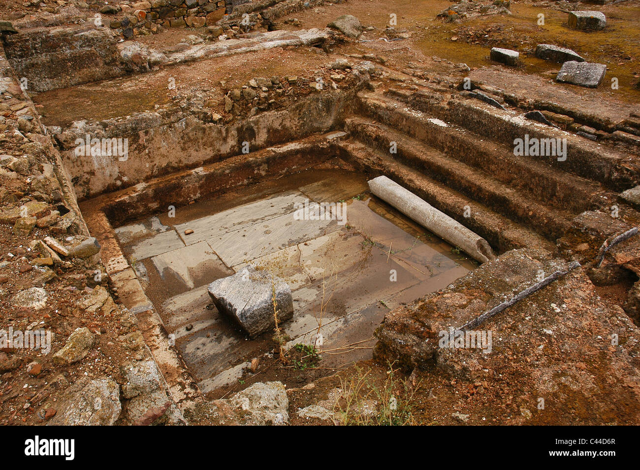 Ancient romans bathing hi-res stock photography and images - Alamy