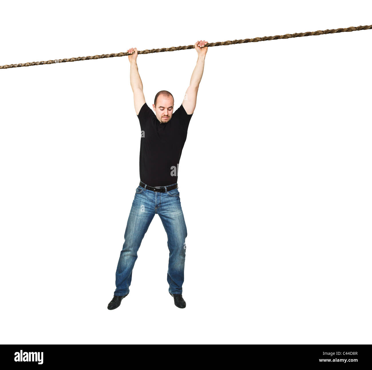 Rope metaphor hi-res stock photography and images - Alamy