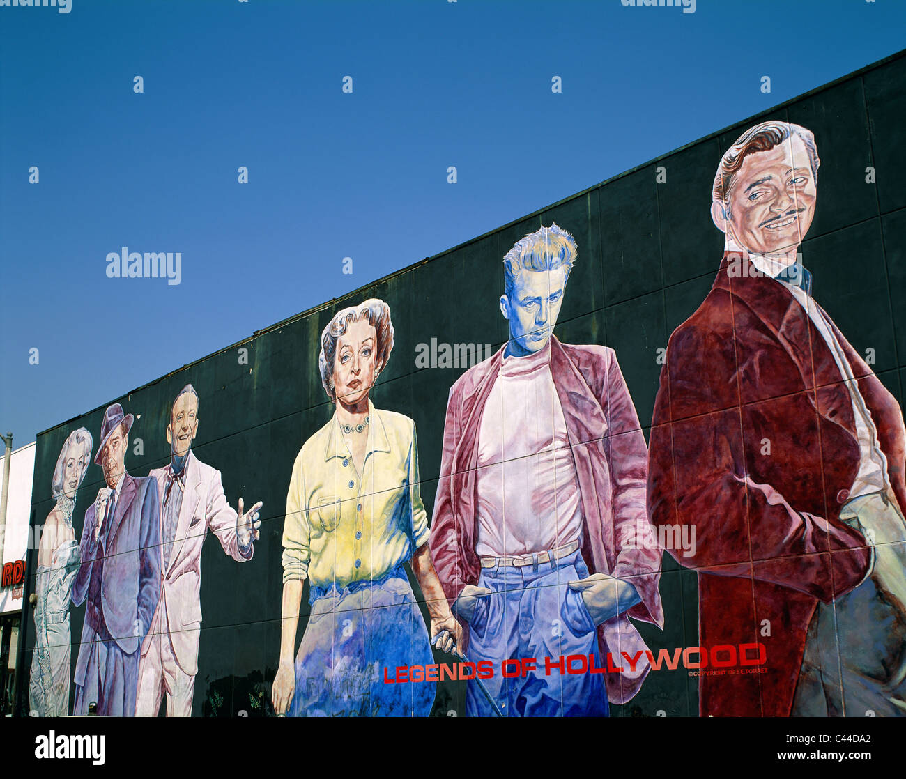 Mural Of Hollywood Actors High Resolution Stock Photography and Images ...