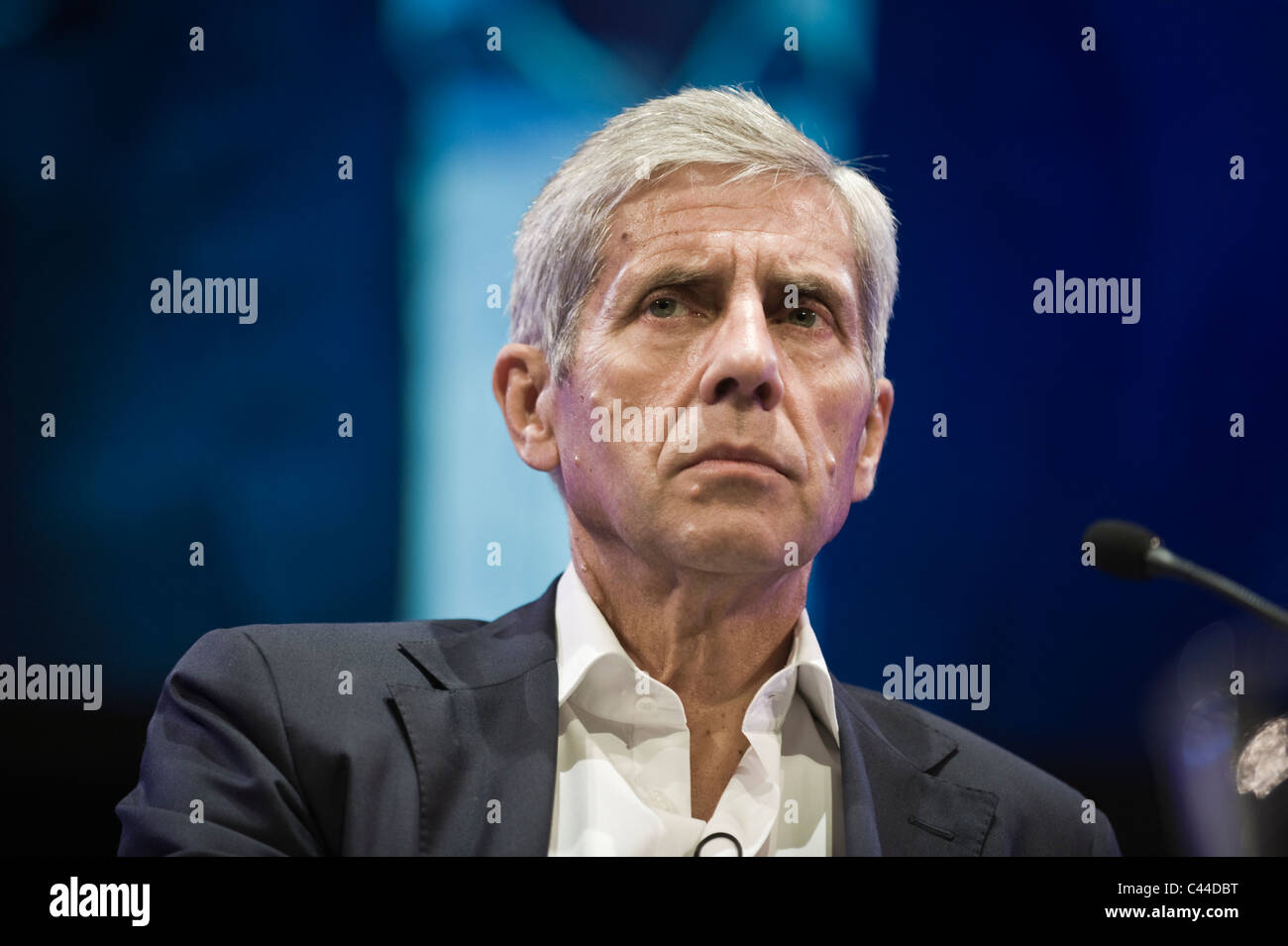 Sir Stuart Rose former Chairman of Marks & Spencer pictured at Hay ...