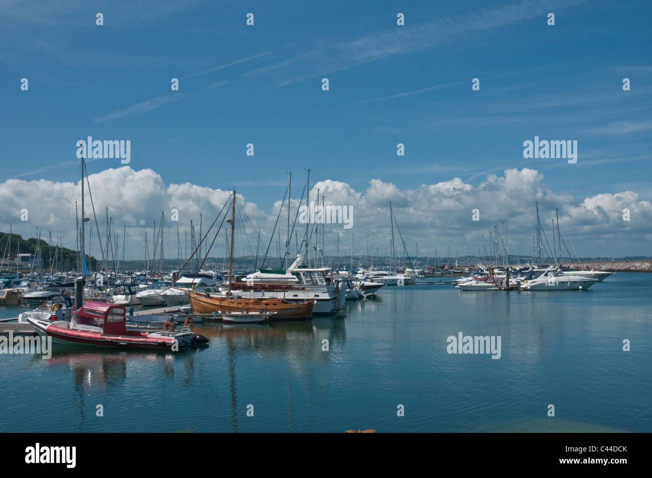 Marina Boats Yachts Brixham Boats High Resolution Stock Photography and ...