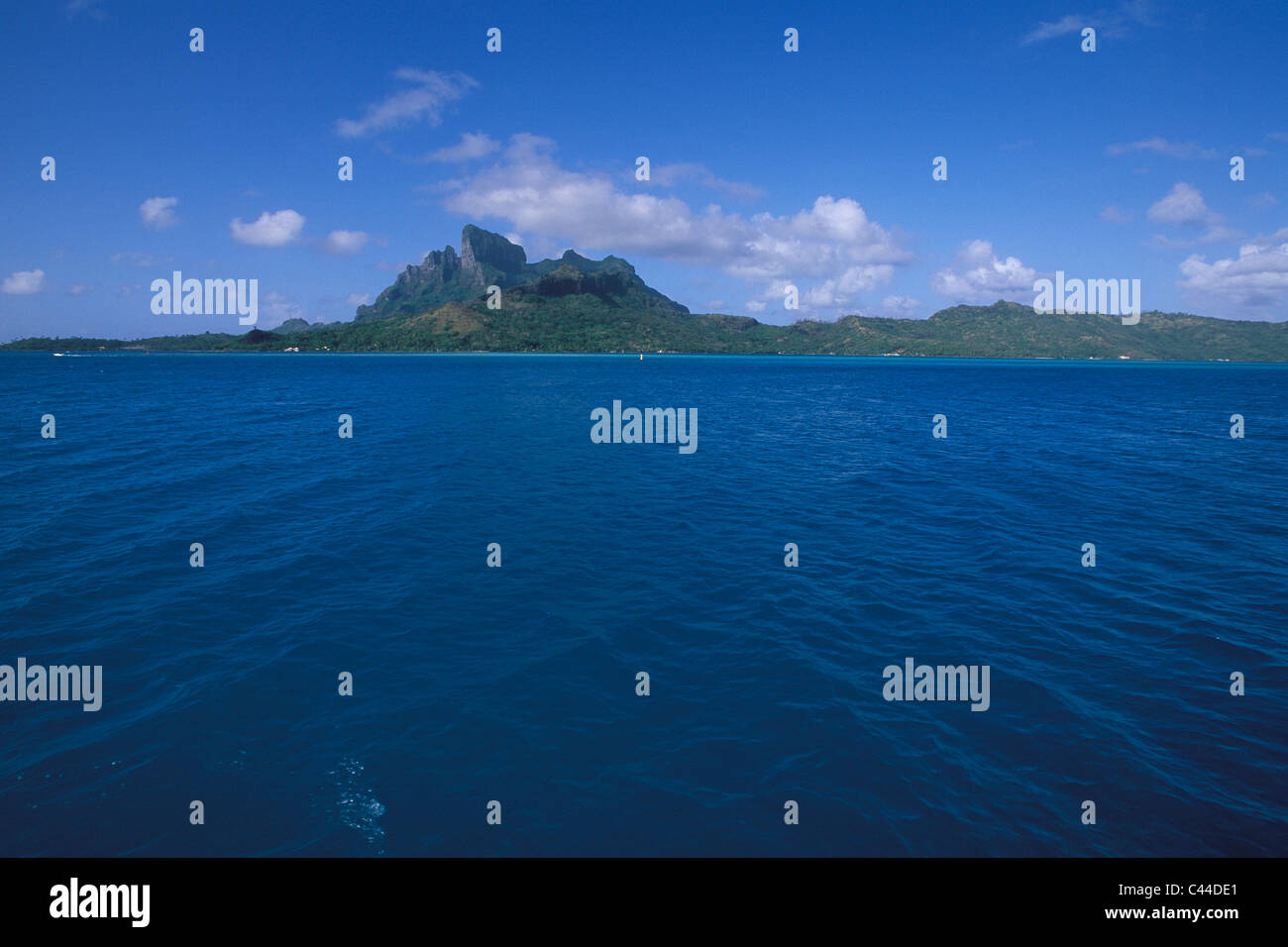 Cloud, exotic, French Polynesia, Polynesia, Pacific, ocean, water, blue ...