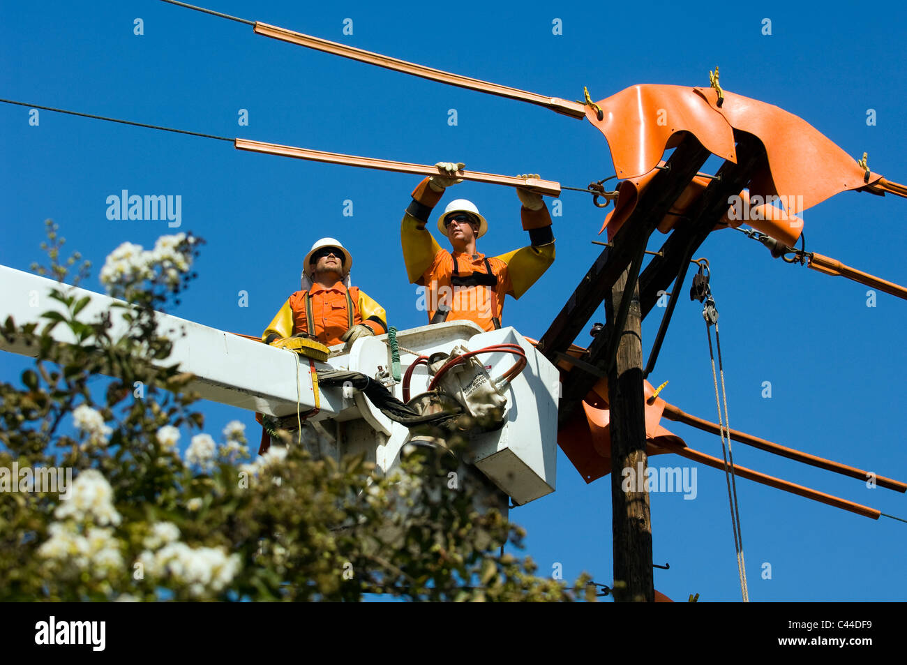 Electric Utility Lineman High Resolution Stock Photography and Images ...