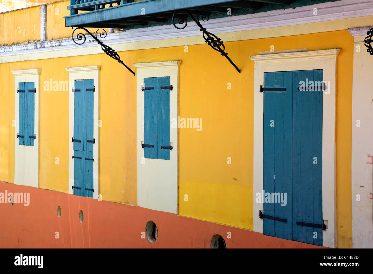 Usa, Caribbean, Puerto Rico, West Coast, St German, Plaza Francisco ...