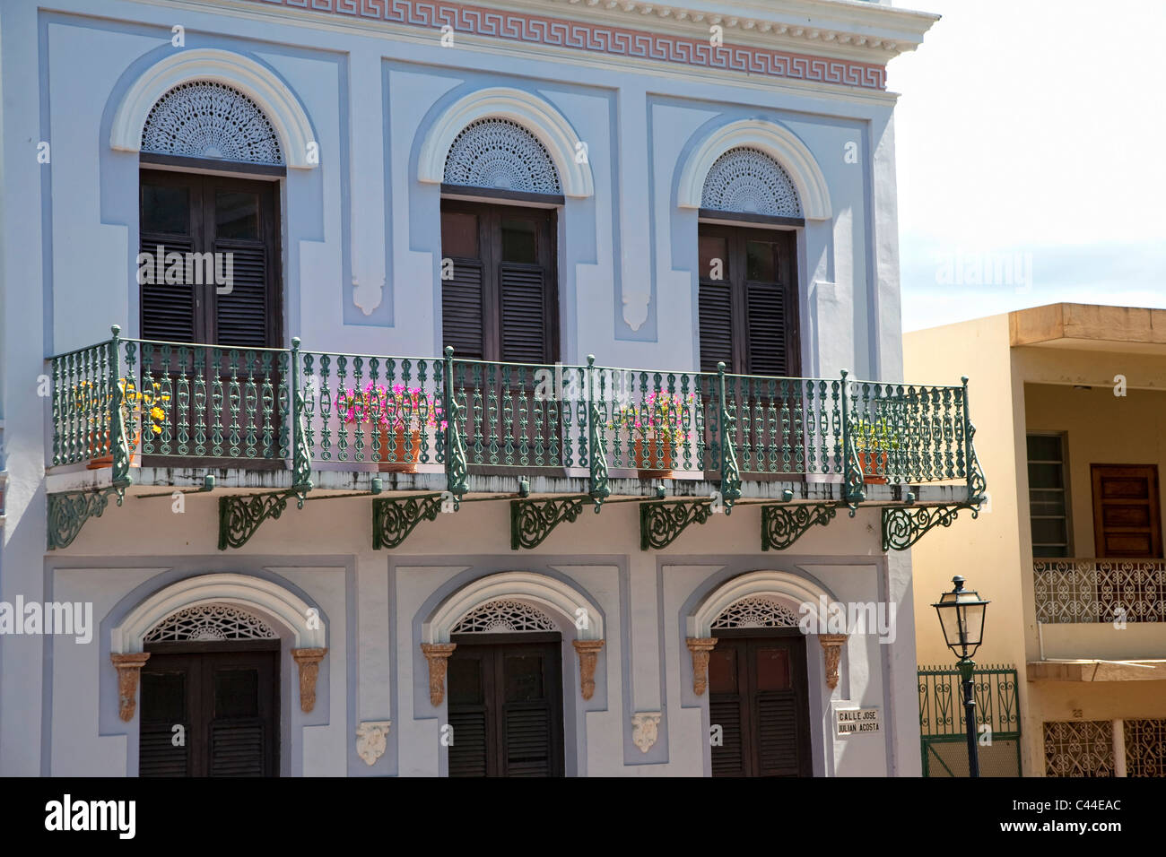 Usa, Caribbean, Puerto Rico, West Coast, St German, Plaza Francisco ...
