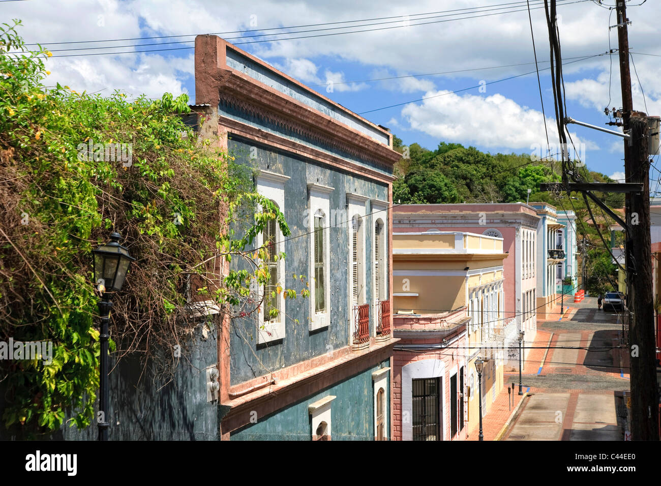 Usa, Caribbean, Puerto Rico, West Coast, St German, Colonial ...