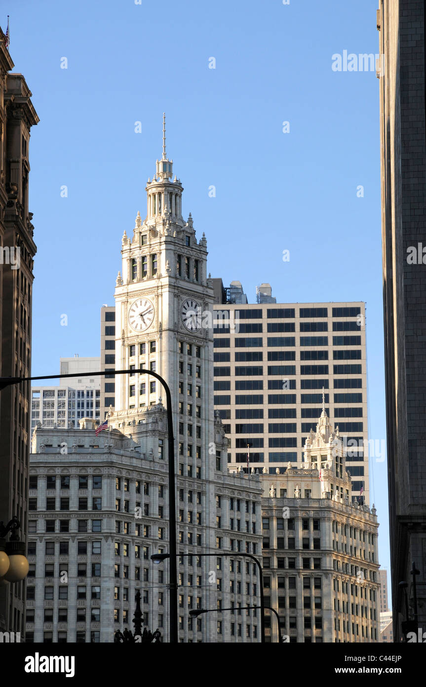 Wrigley Building, Chicago, Illinois, USA Stock Photo - Alamy