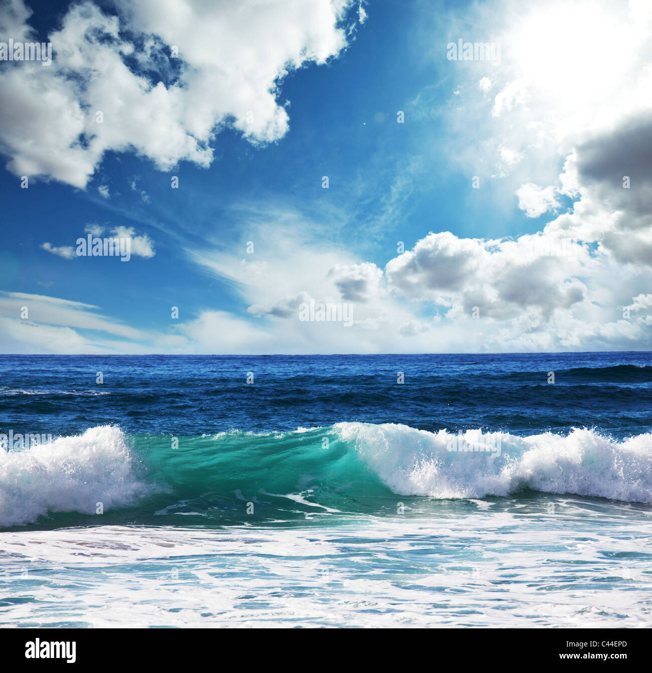 hawaii,Oahu,Wave on the beach Stock Photo - Alamy