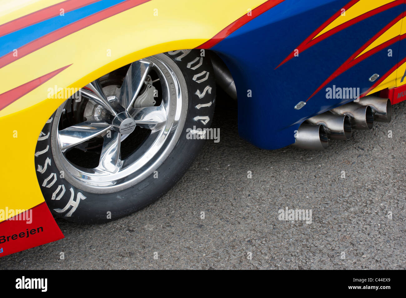 Slick racing tyre hi-res stock photography and images - Alamy