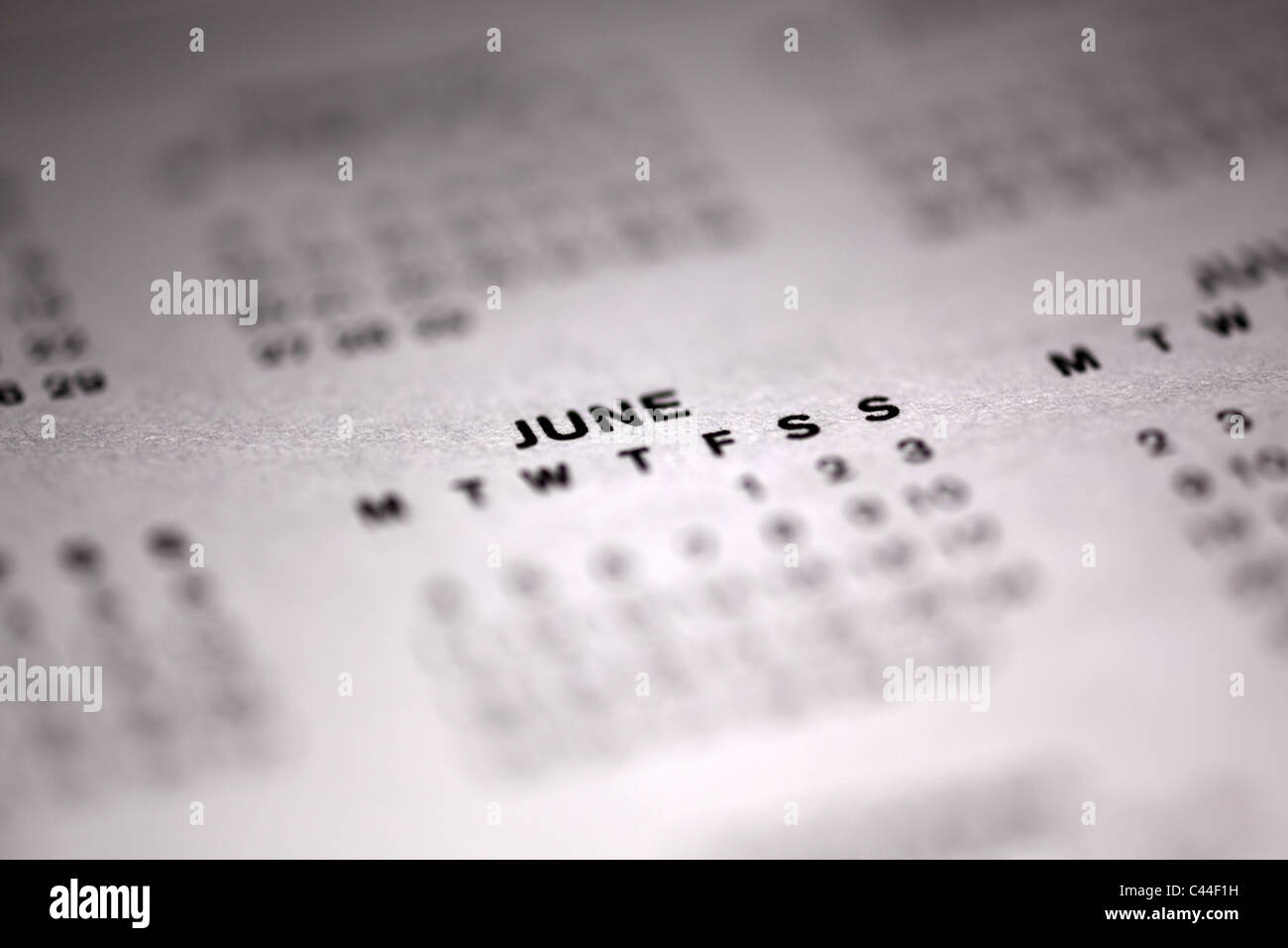 Calendar year overview hi-res stock photography and images - Alamy