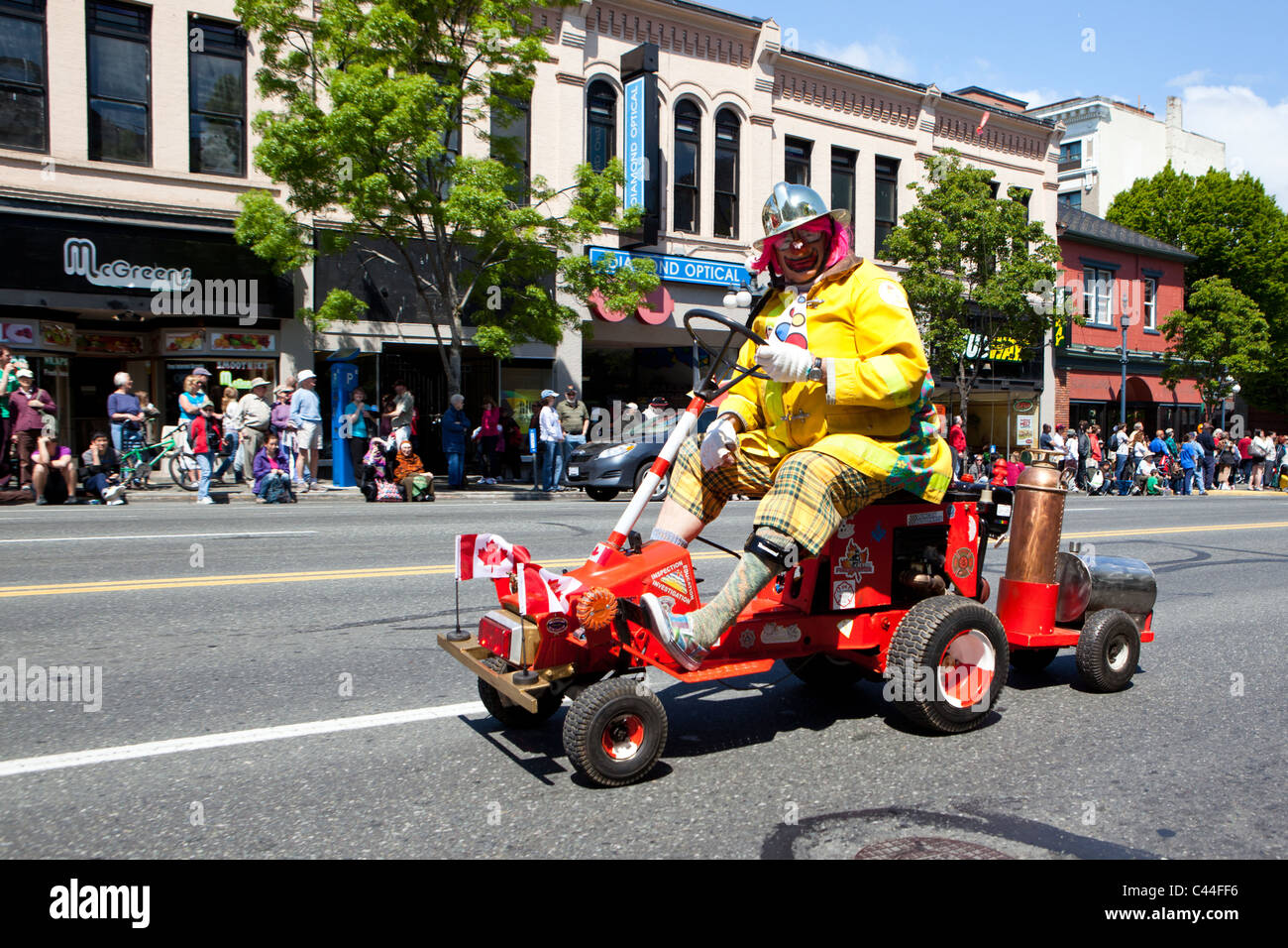Victoria Day parade in Victoria, BC, May 2011 Stock Photo - Alamy
