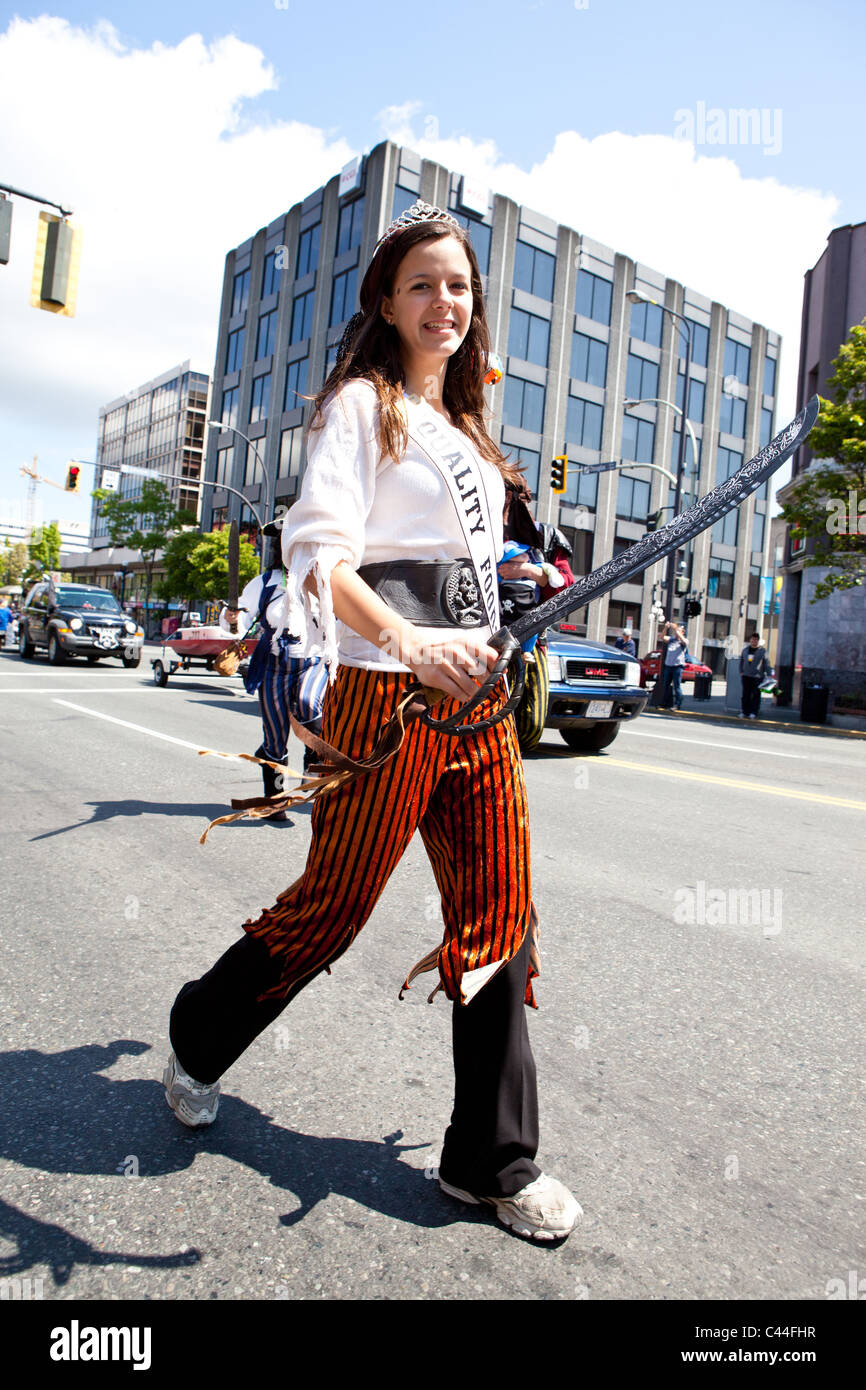 Victoria Day parade in Victoria, BC, May 2011 Stock Photo - Alamy