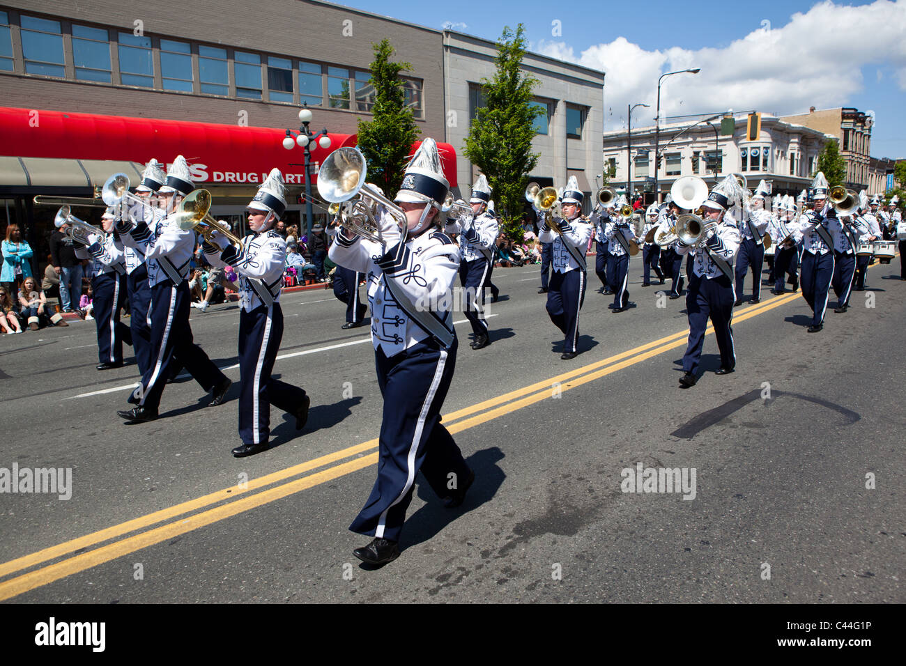 Victoria Day parade in Victoria, BC, May 2011 Stock Photo - Alamy