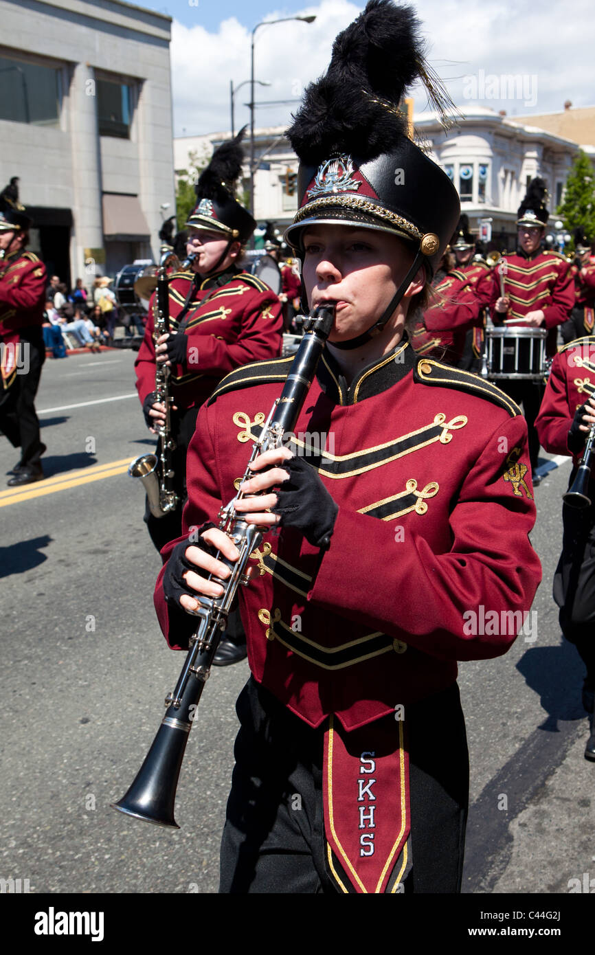 Victoria Day parade in Victoria, BC, May 2011 Stock Photo - Alamy