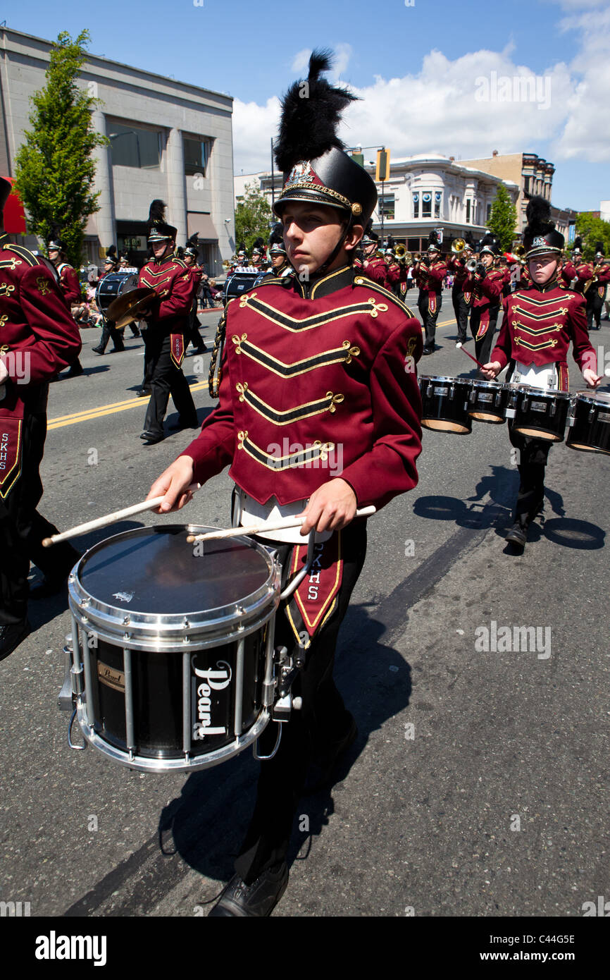 Victoria Day parade in Victoria, BC, May 2011 Stock Photo - Alamy