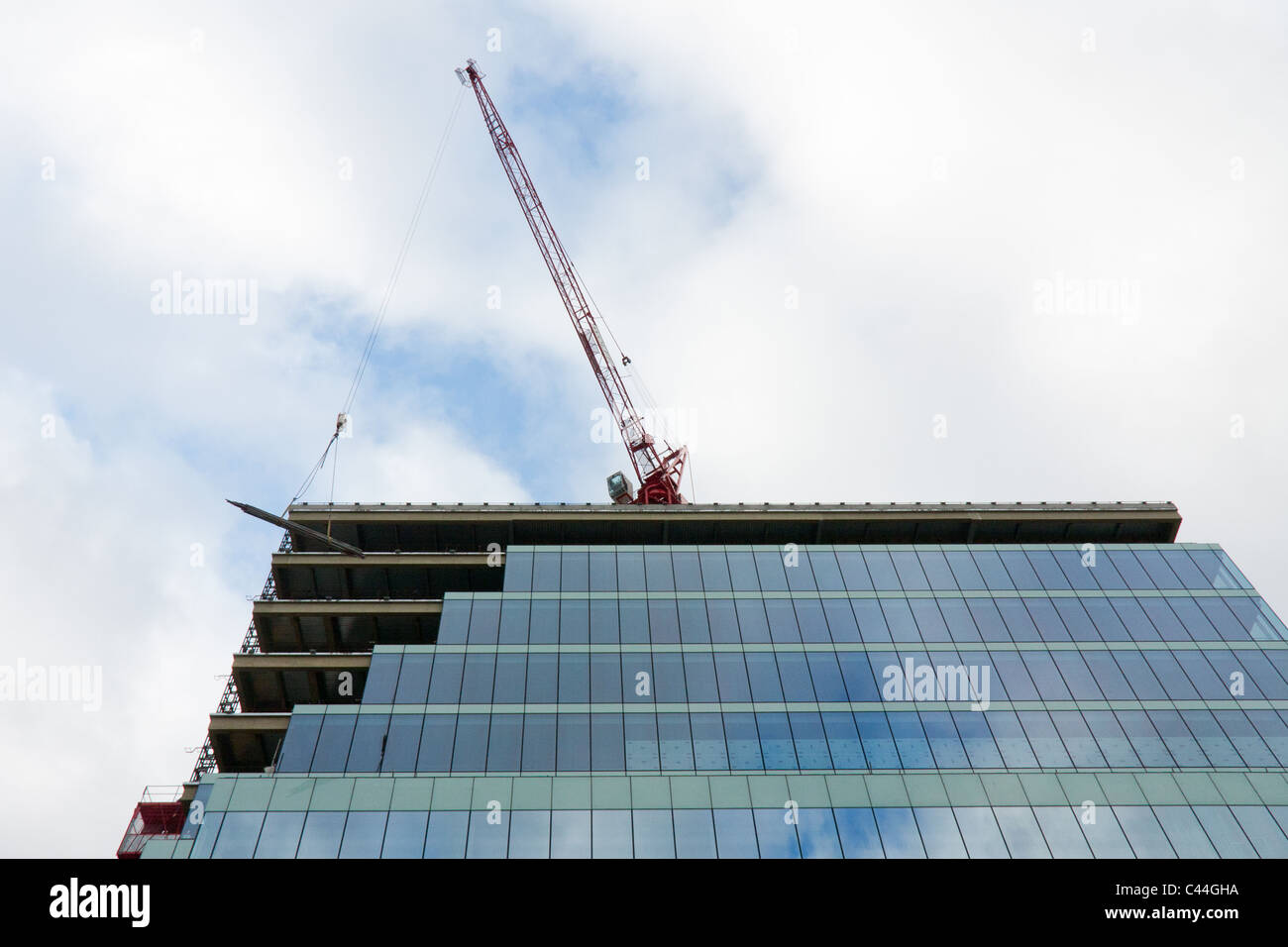 Building work in Stratford London Stock Photo - Alamy