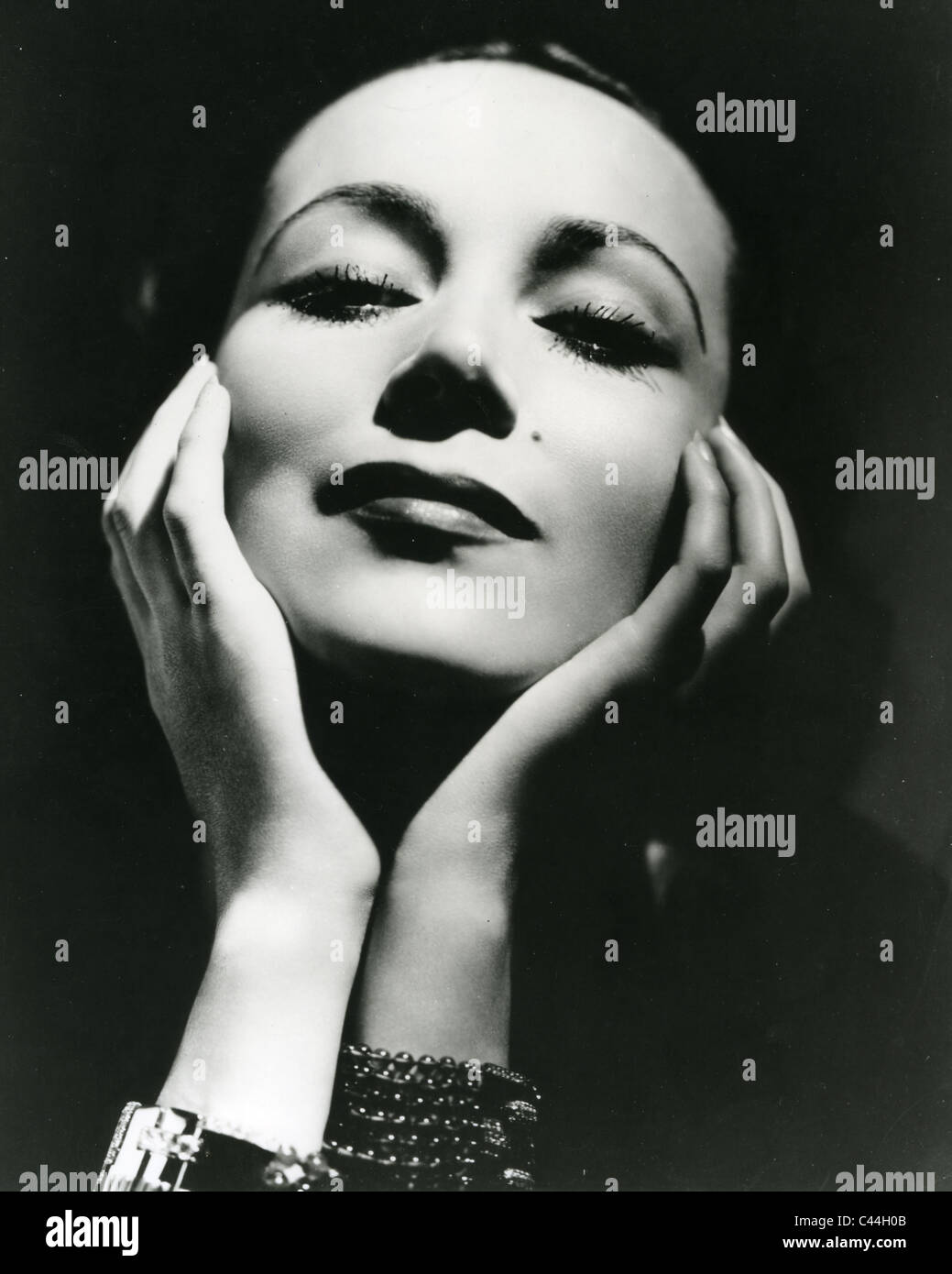 DOLORES del RIO (1904-1983) Mexican film actress about 1940 Stock Photo ...