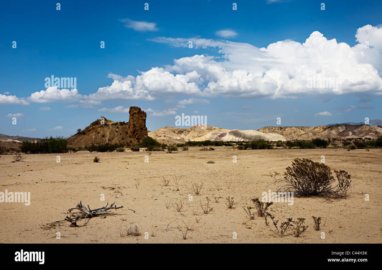 Desert badlands Big Bend National Park Texas USA Stock Photo - Alamy