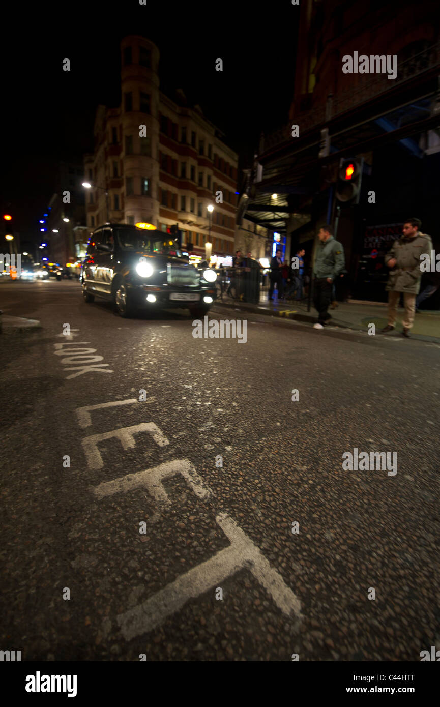 Look Left Road Sign Uk High Resolution Stock Photography and Images - Alamy