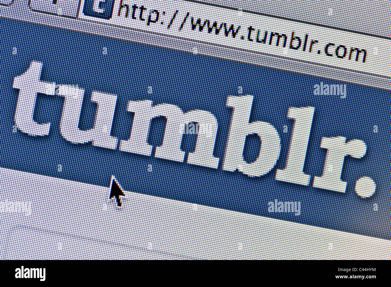 Tumblr logo hi-res stock photography and images - Alamy