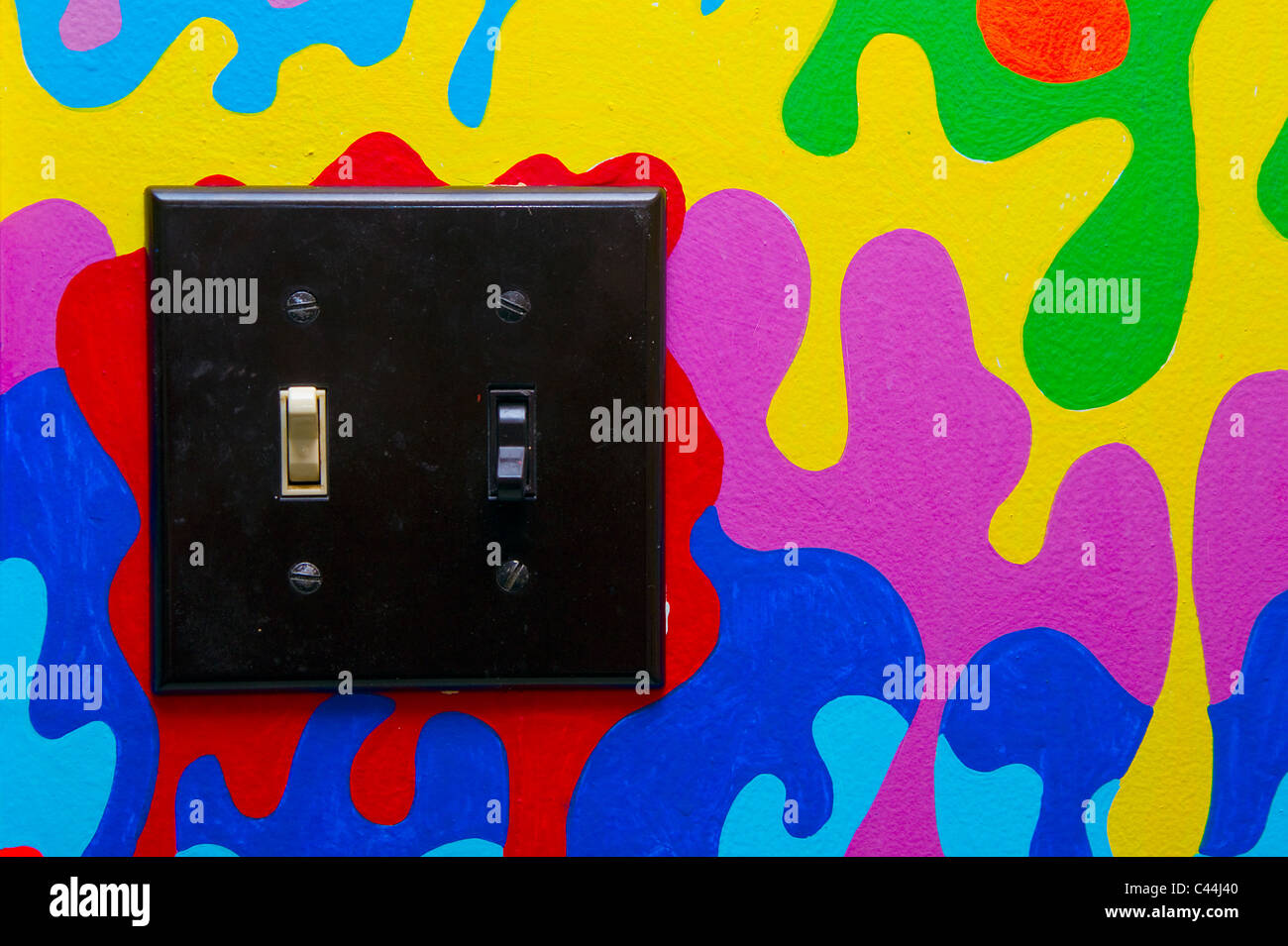 Double light swtich hi-res stock photography and images - Alamy