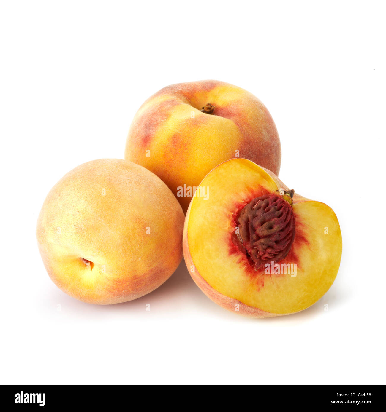 Peach Close-up. Professionally retouched high quality image Stock Photo ...