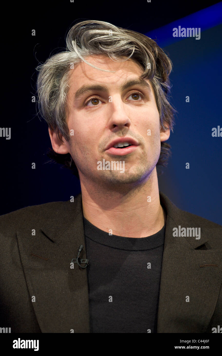 George Lamb television presenter and son of actor Larry Lamb pictured ...