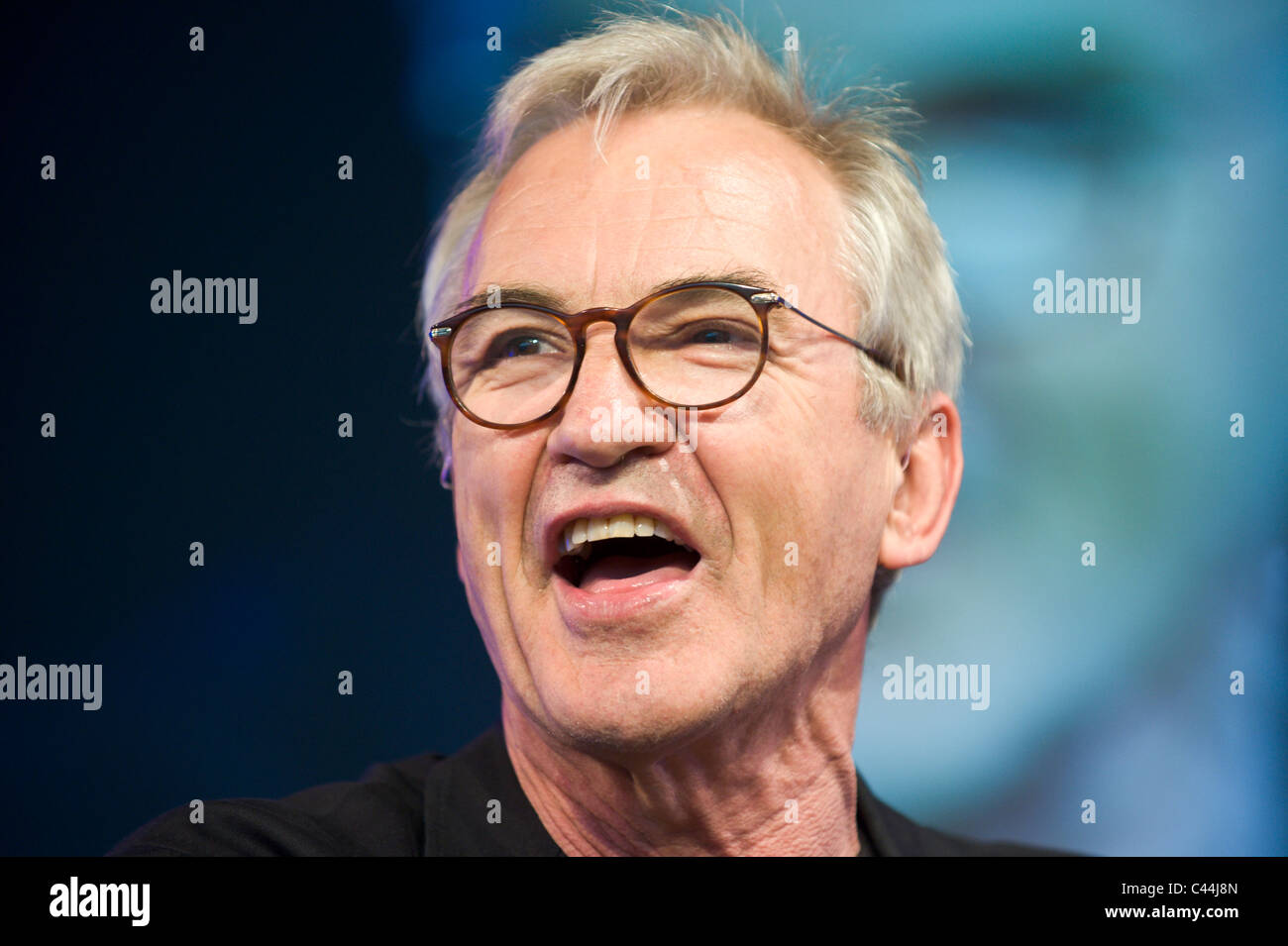 Larry Lamb actor pictured at Hay Festival 2011 Stock Photo - Alamy