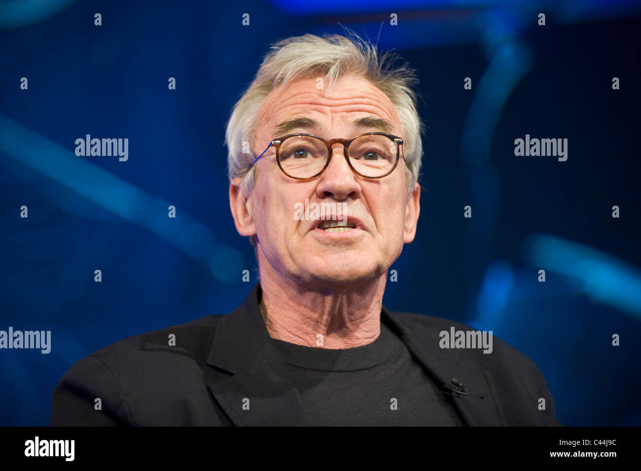 Larry Lamb actor pictured at Hay Festival 2011 Stock Photo - Alamy
