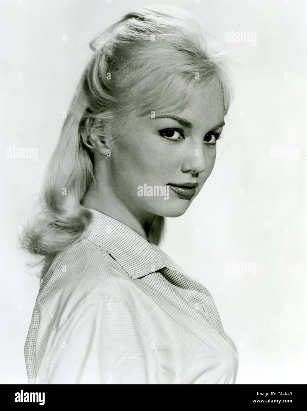 MYLENE DEMONGEOT French film actress about 1956 Stock Photo - Alamy