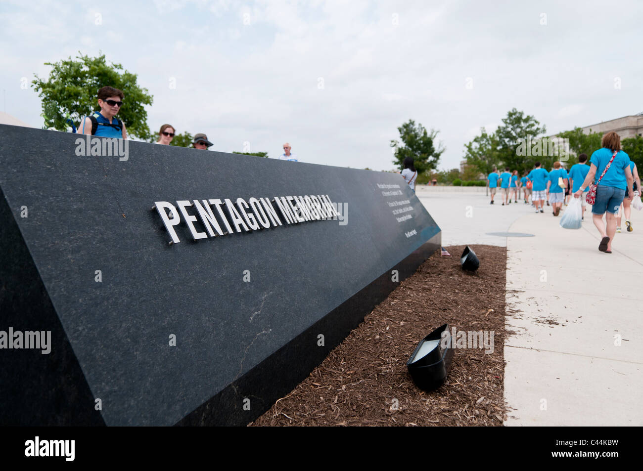 Pentagon Memorial Sign Arlington Virginia // ARLINGTON, Virginia ...