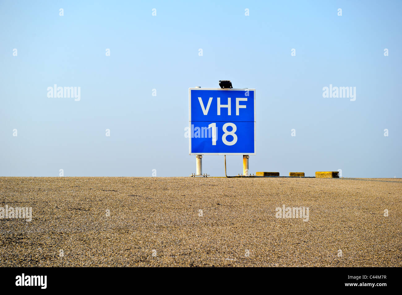 marine telephone channel sign Stock Photo - Alamy