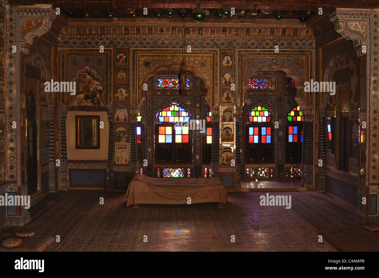 Inside view of Royal Palace Kept the way it used to be, in the Royal ...