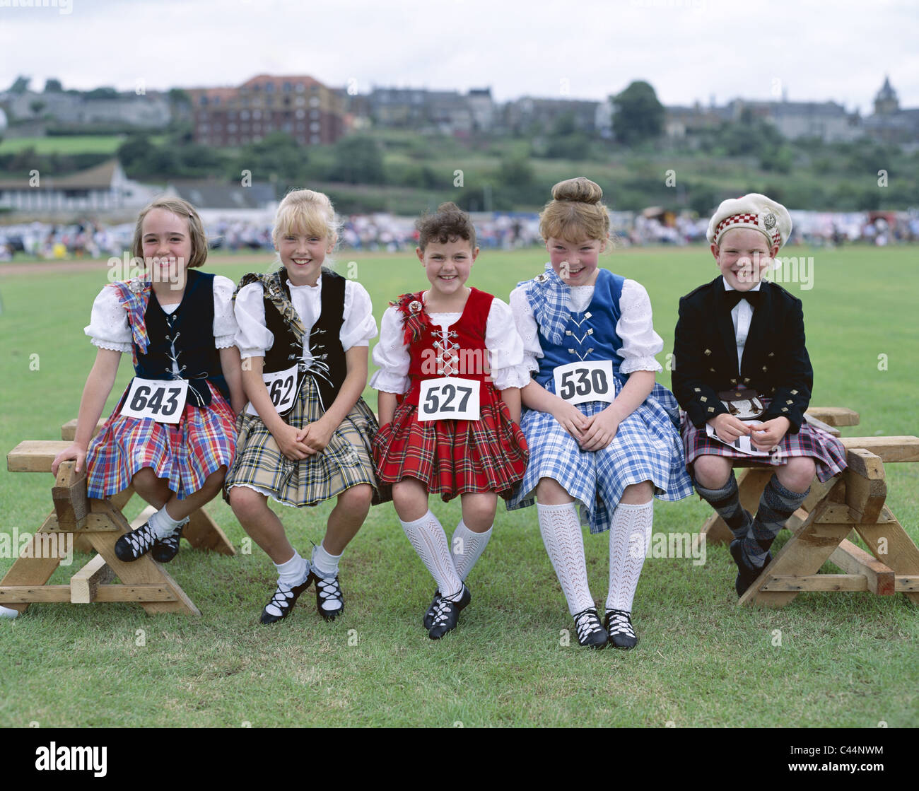 Children, Costume, Dancing, Highlands, Holiday, Landmark, Scotland ...