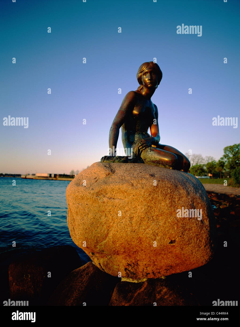 Copenhagen, Denmark, Europe, Holiday, Landmark, Little mermaid, Statue ...