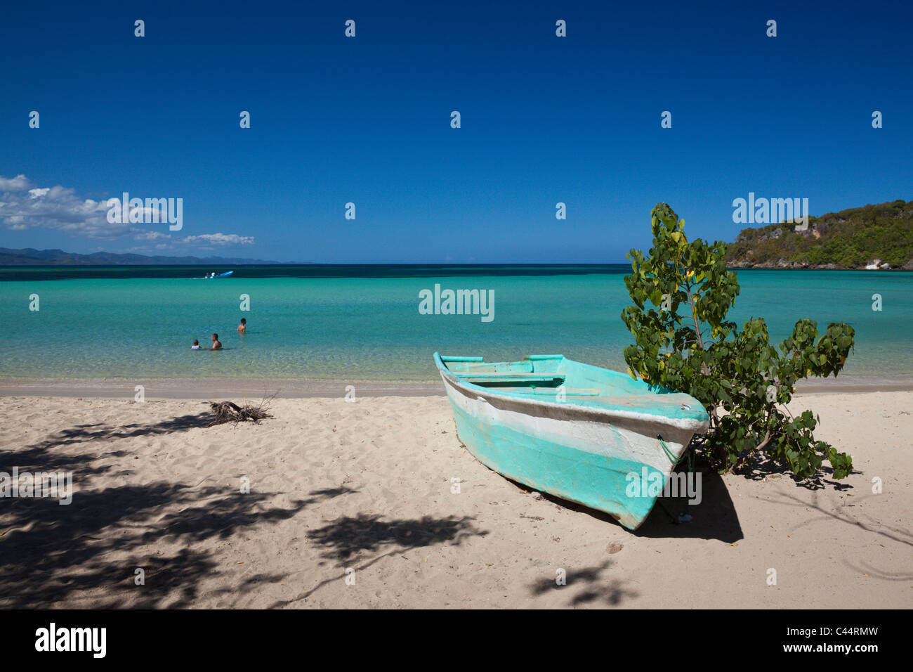 Impressions of Ensenada Beach, Punta Rucia, Dominican Republic Stock ...