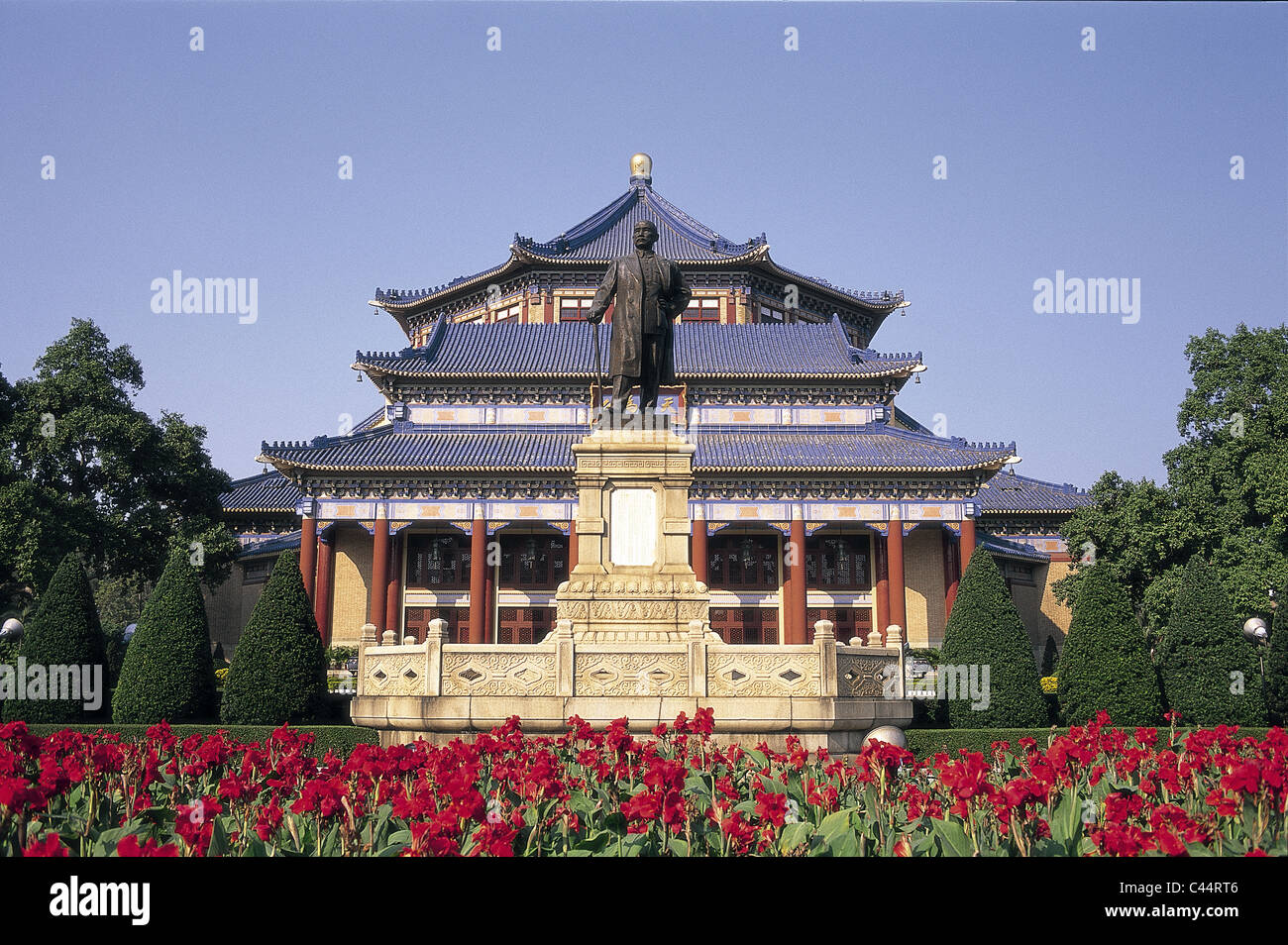 Asia, China, Flowers, Guandong, Guangzhou, Holiday, Landmark, Memorial ...