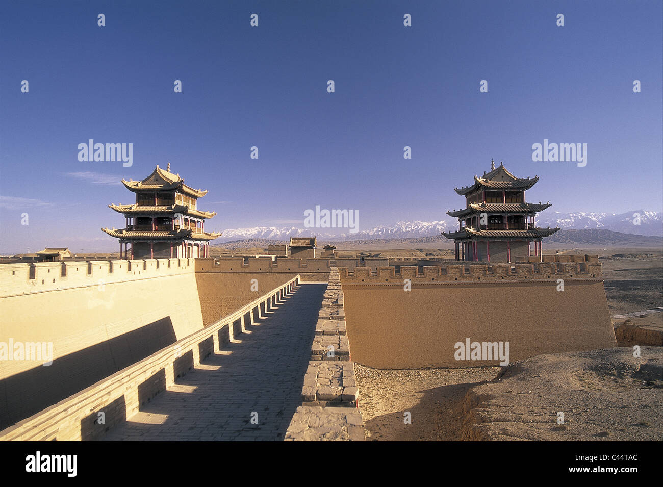 Asia, China, Fort, Fortress, Gansu, Heritage, Holiday, Jiayguan ...