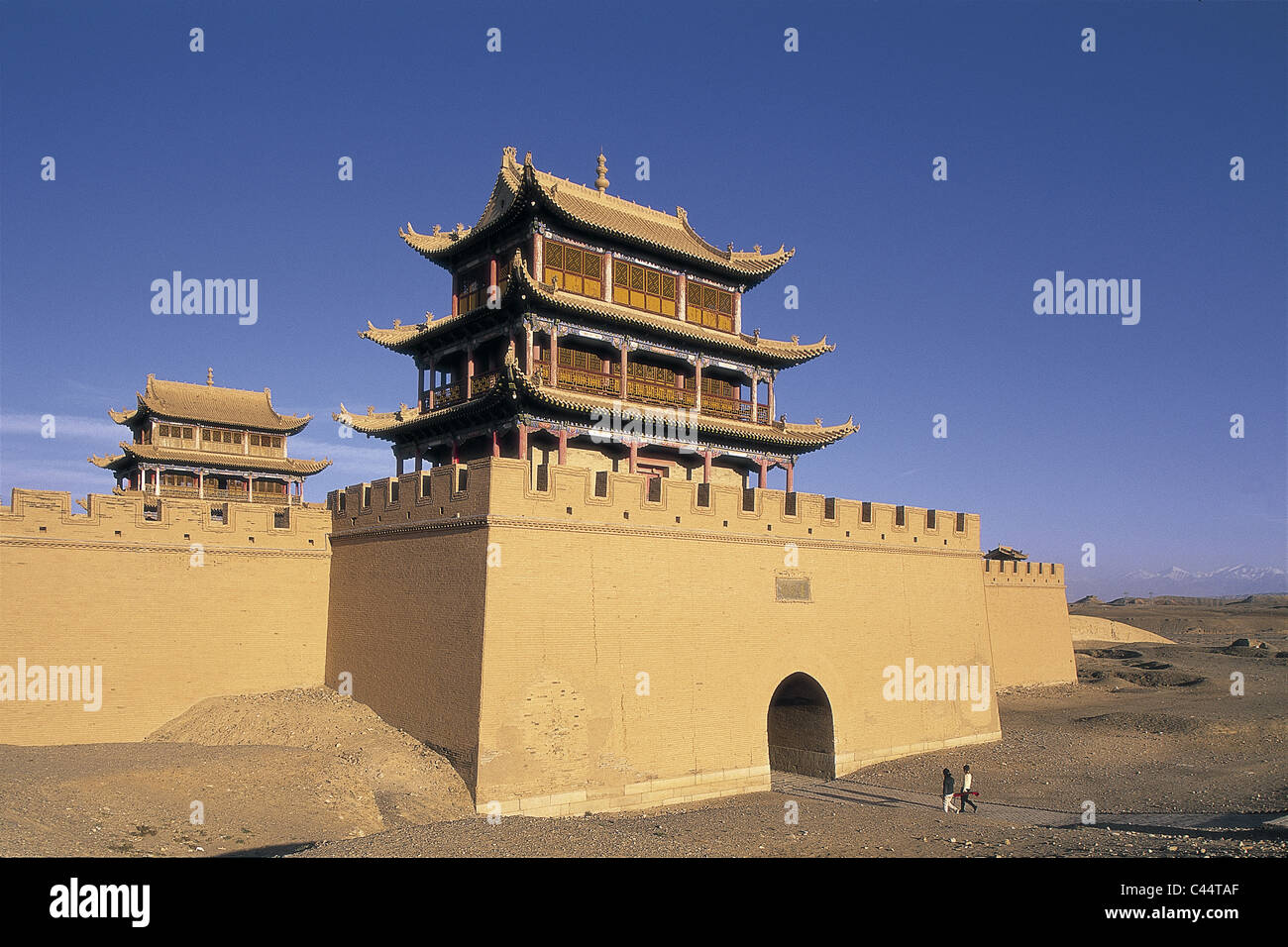 Asia, China, Fort, Fortress, Gansu, Heritage, Holiday, Jiayguan ...