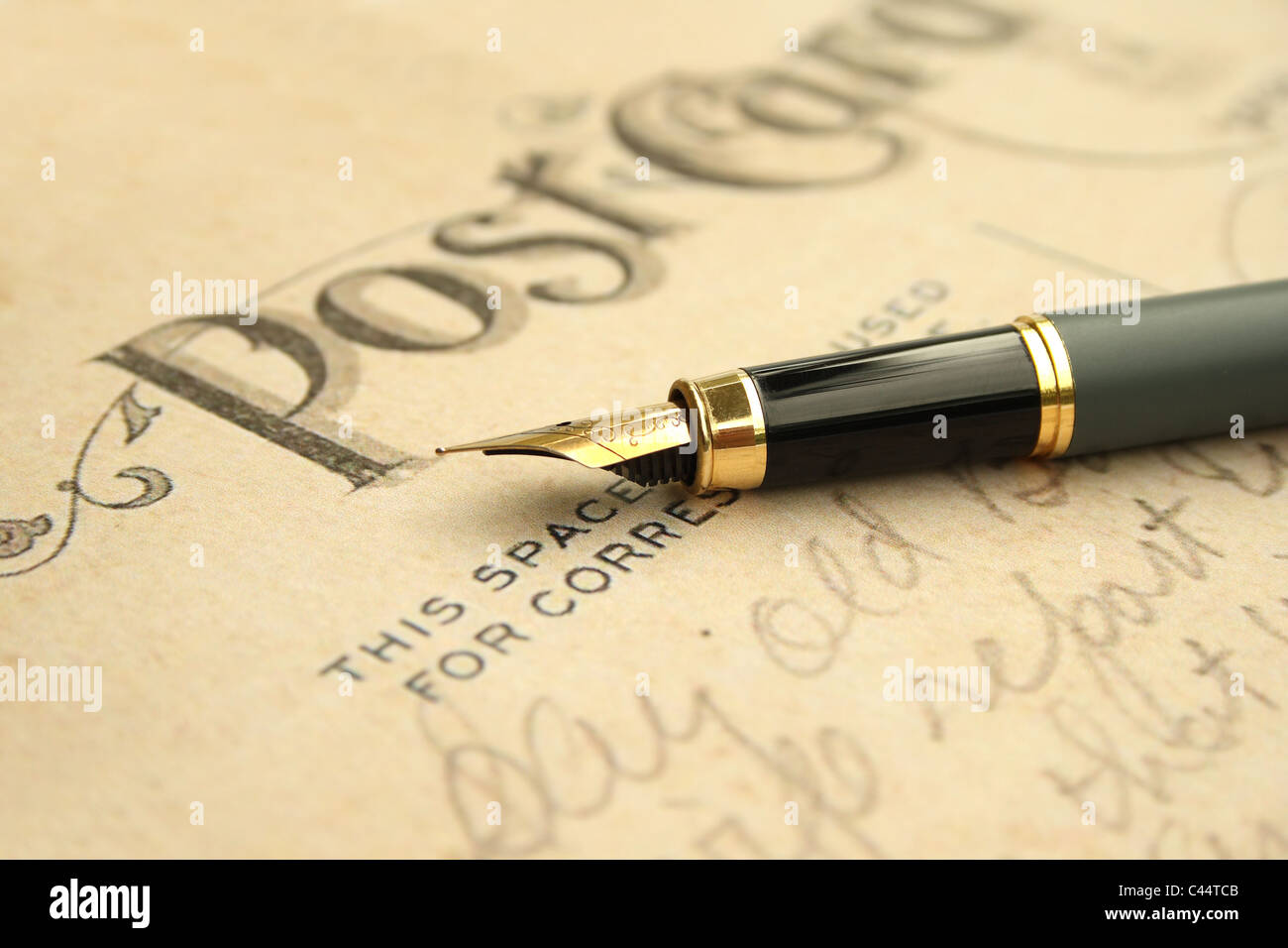 Victorian fountain pen hi-res stock photography and images - Alamy