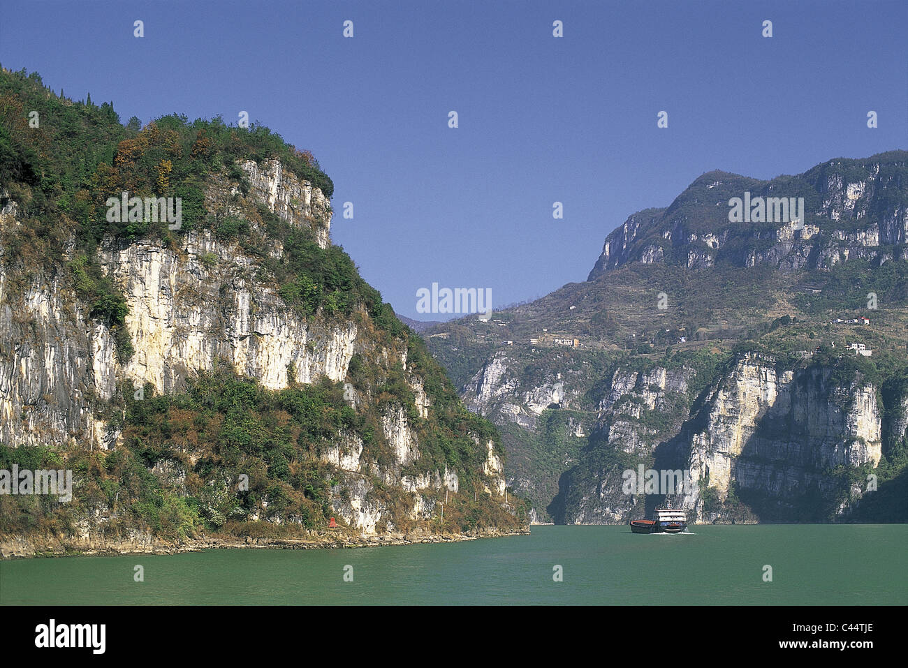 Asia, Chang jiang, China, Gorge, Holiday, Hubei, Landmark, Province ...