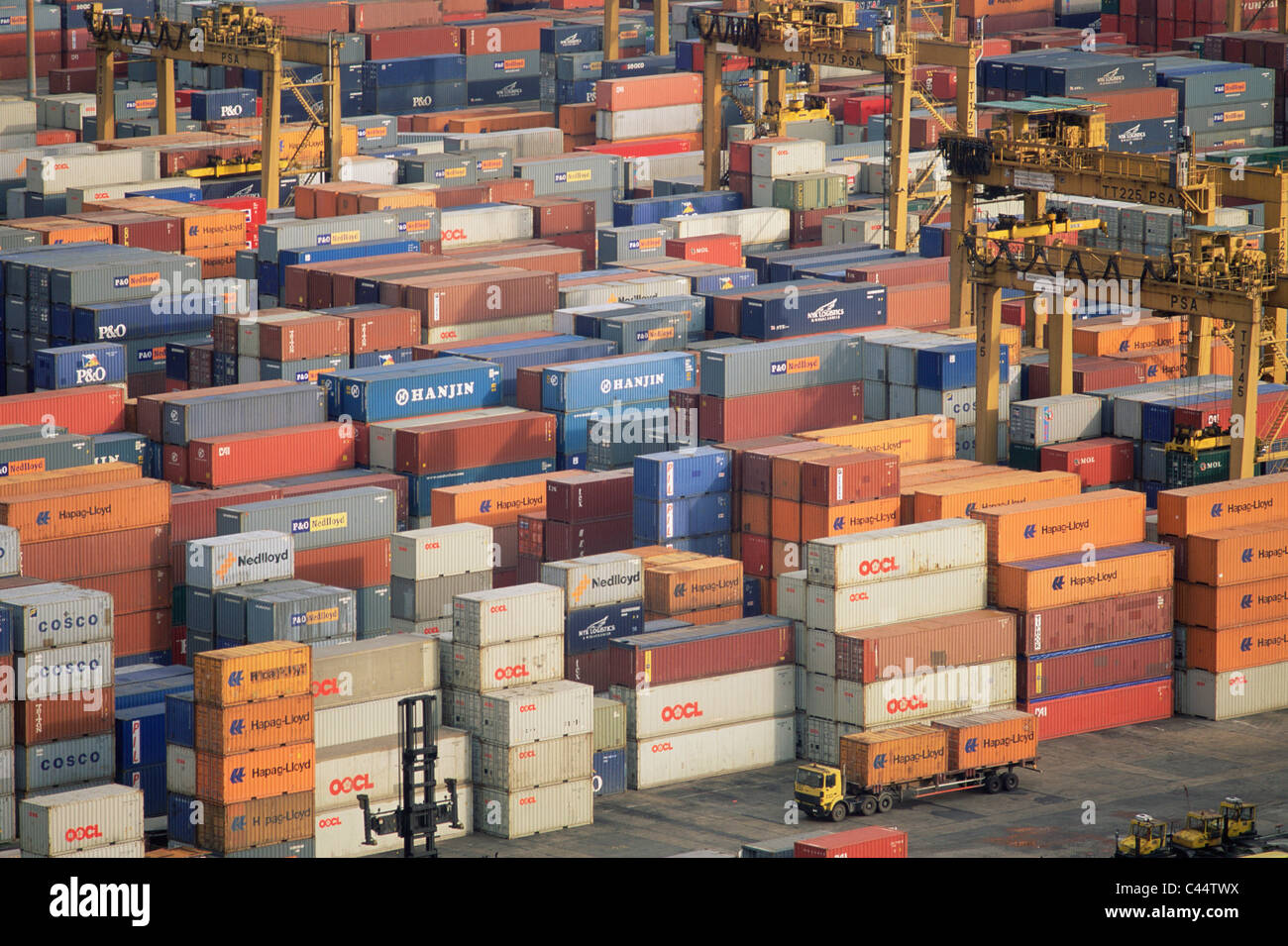 Asia, Cargo, Container, Containers, Cranes, Docks, Dockyard, Holiday ...