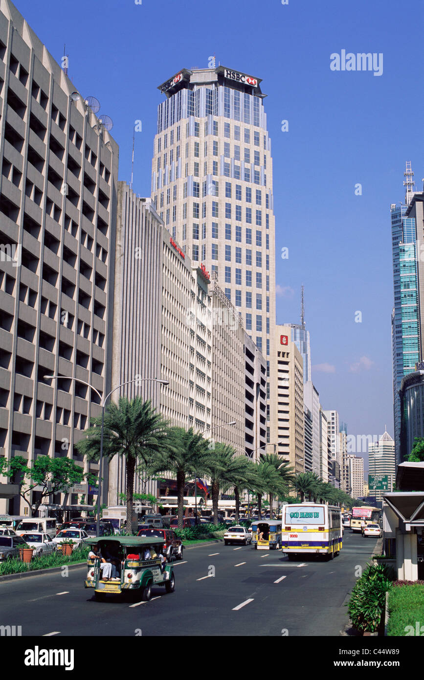 Jeepney makati philippines hi-res stock photography and images - Alamy