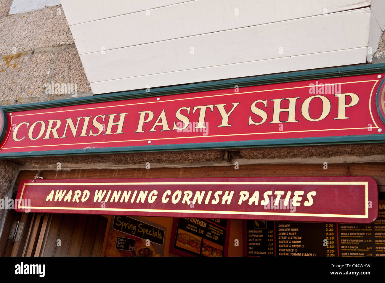 Cornish pasty shop hi-res stock photography and images - Alamy